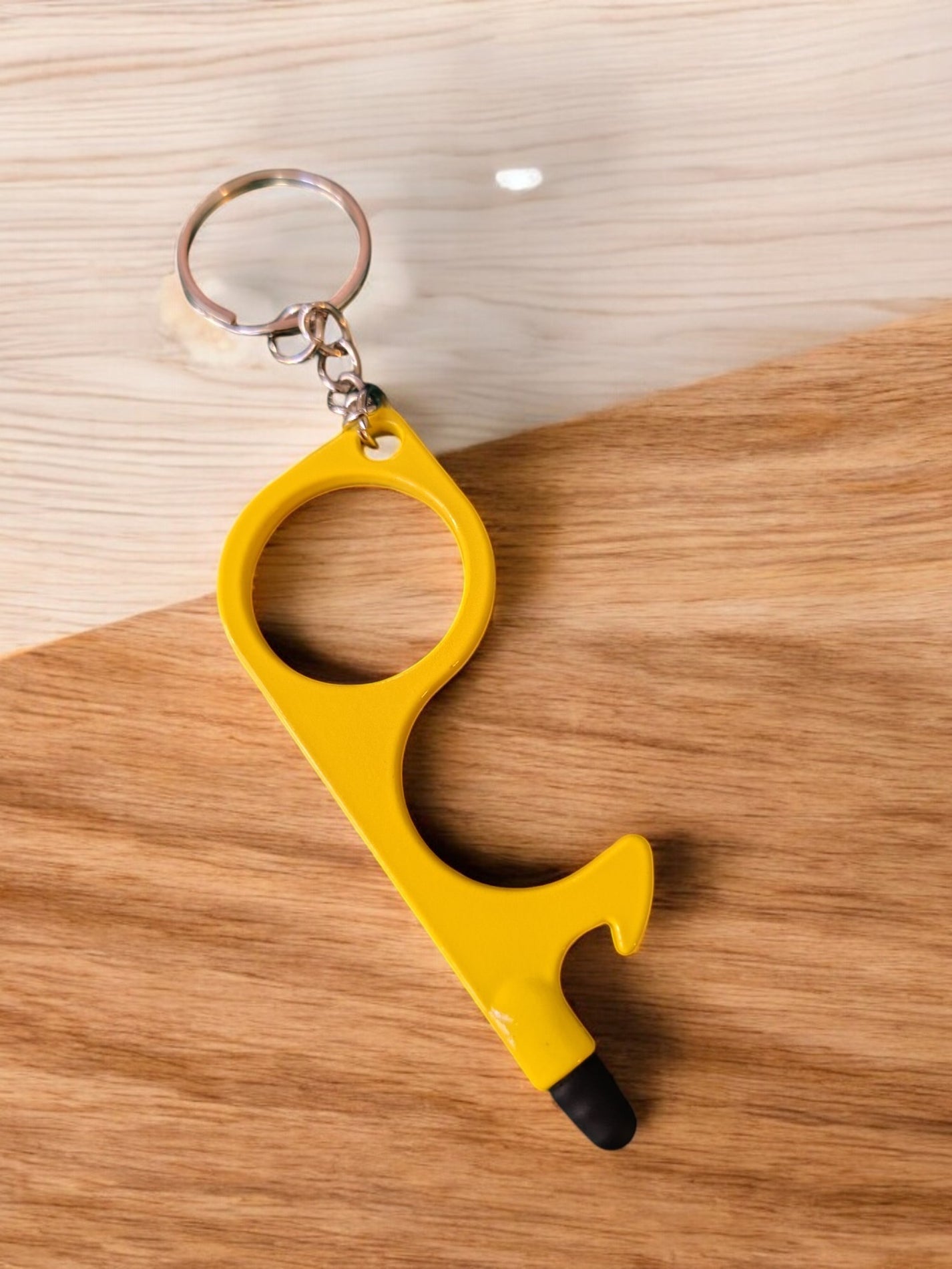 Multitool Keychain Door Opener with Touchscreen Stylus and Bottle Open ...